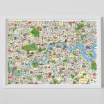 Colouring Map of London | House of Cally | Colour Your Own Map