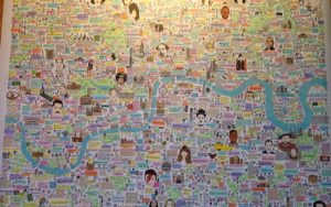 Making The Illustrated Map of London History and Culture