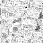 Colouring Map of London | House of Cally | Colour Your Own Map