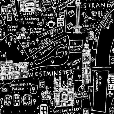 Limited Edition Map of London | House of Cally | Maps of London